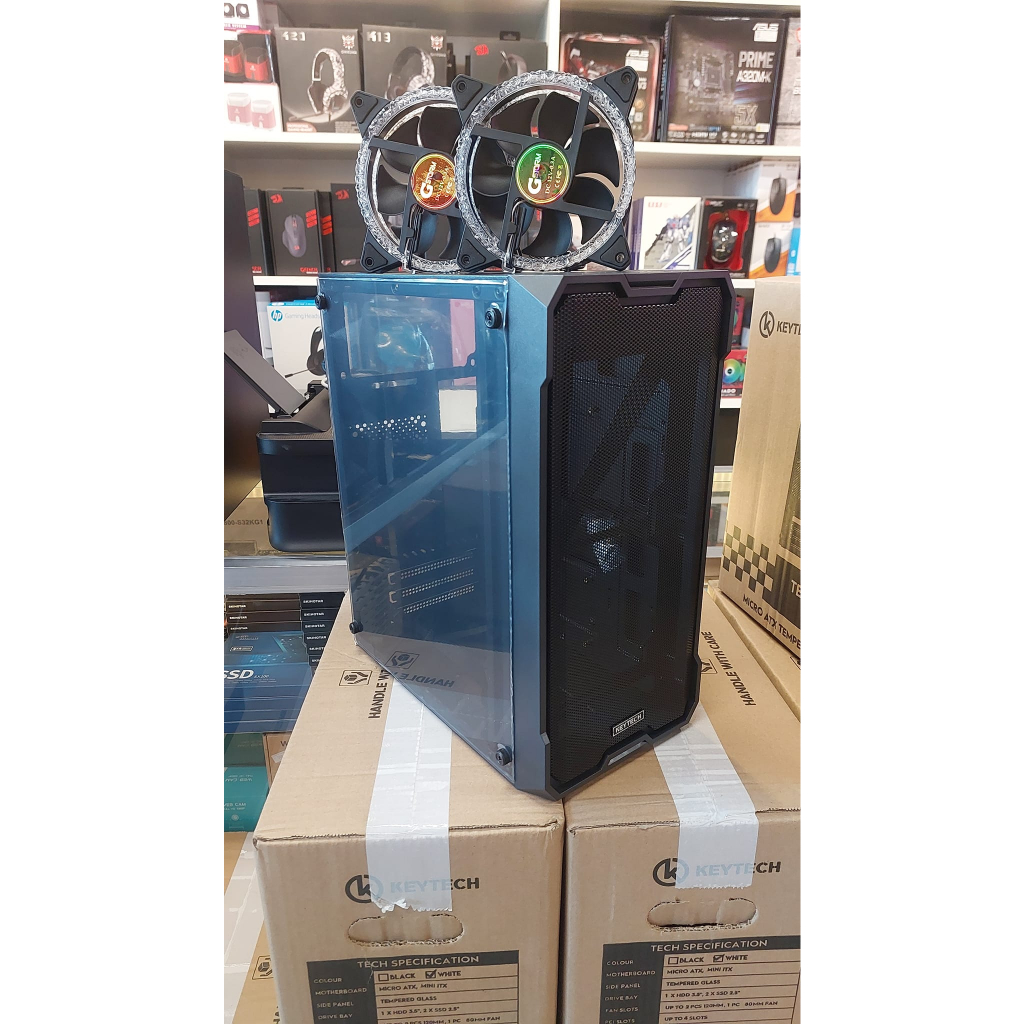 Keytech T100 Mini Gaming Case Mitx Matx | Shopee Philippines