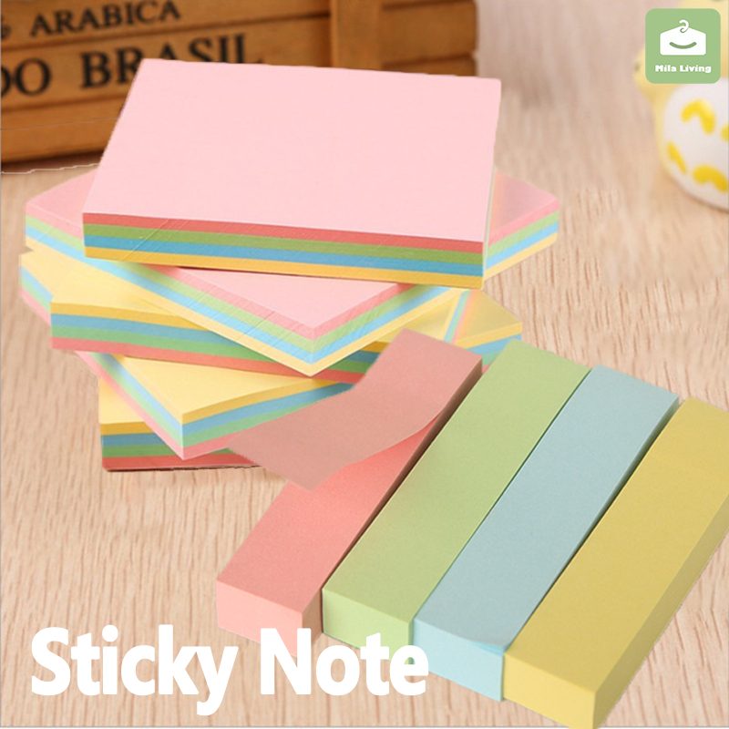 [3in*3in]Sticky Note 100 Sheets Student Stationery Portable Notepads ...