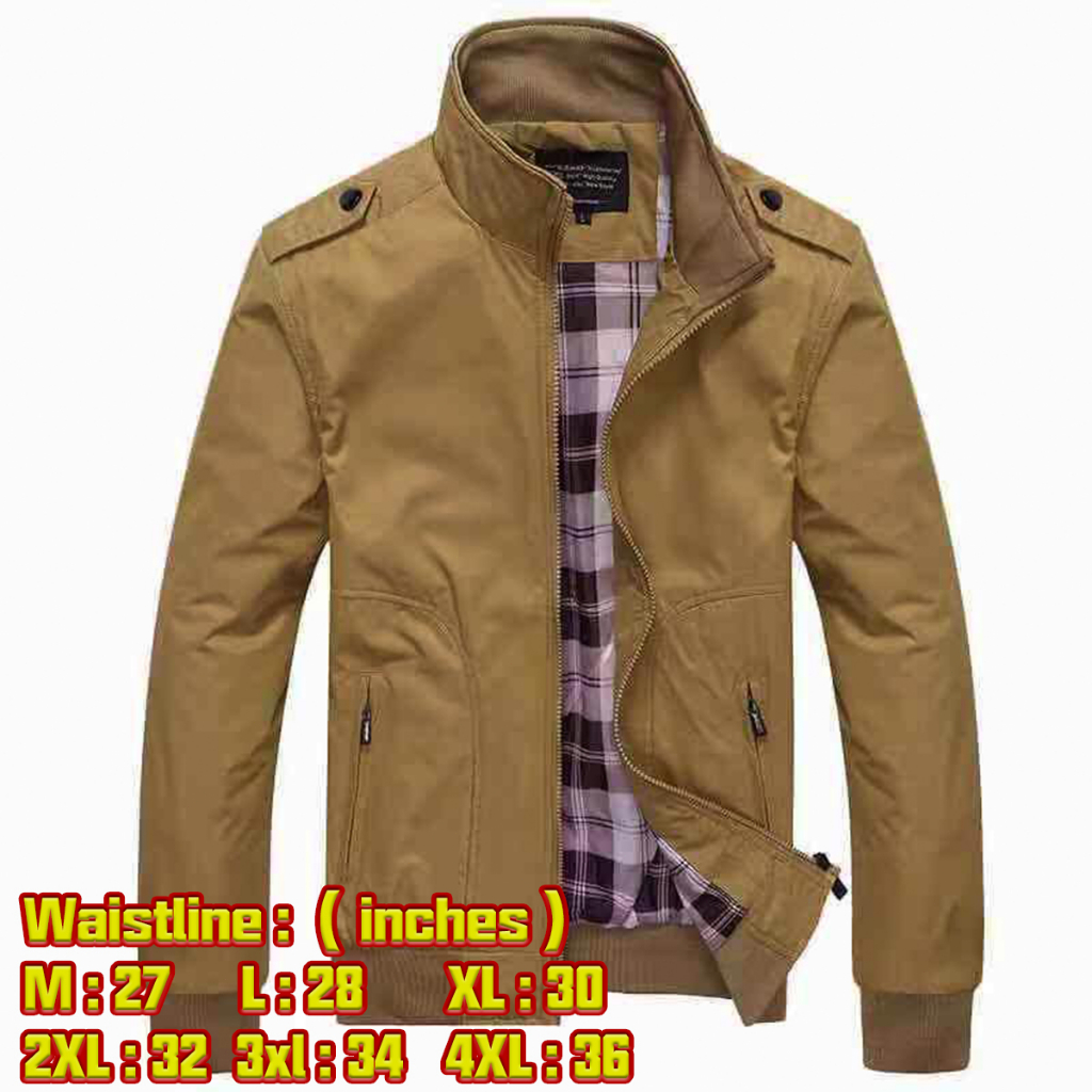 New Classic Korean Men's Bomber Jacket j06 | Shopee Philippines