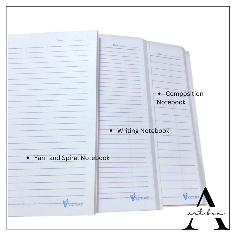 VICTORY Notebook Composition, Writing, Yarn, Spiral Notebook 80leaves ...