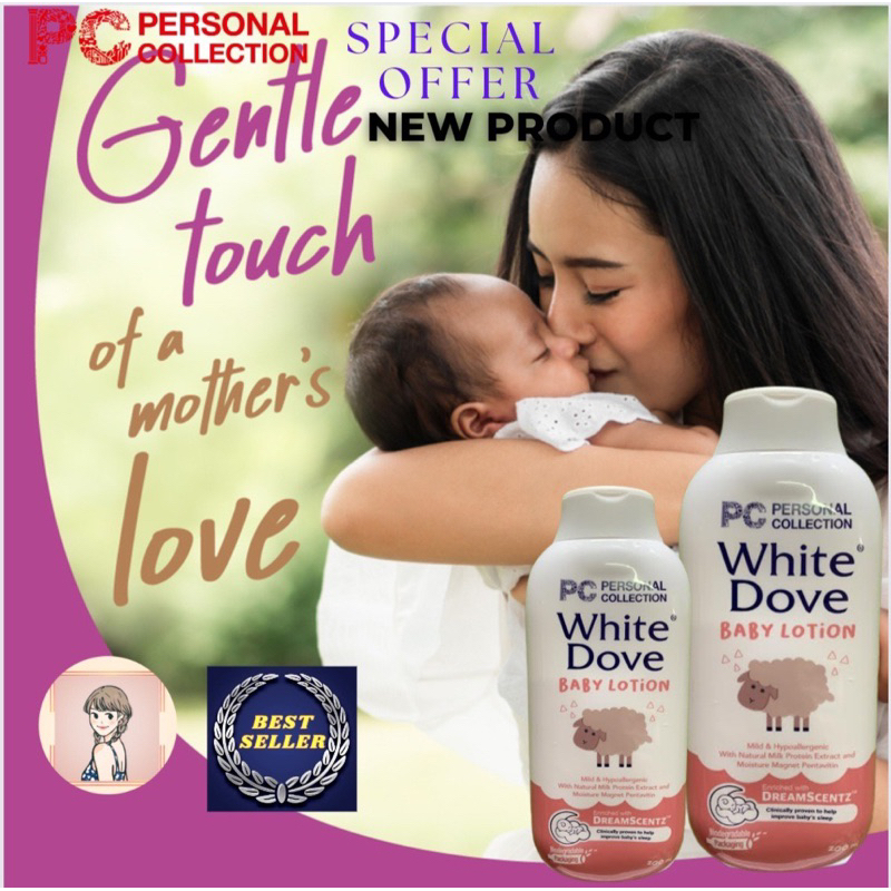 PERSONAL COLLECTION NEW WHITE DOVE LOTION WITH DREAMSCENTZ 100% ...