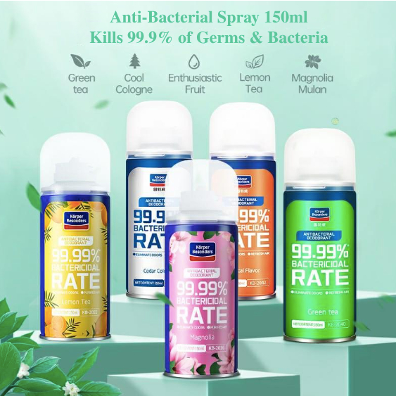 Korper Besonders Anti-Bacterial Spray Home Freshener Removes Foul Odor ...
