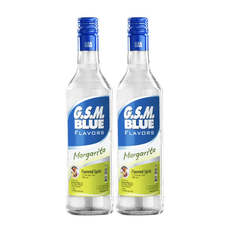GSM Blue Flavors Margarita 700ML Bundle of 2 | Shopee Philippines