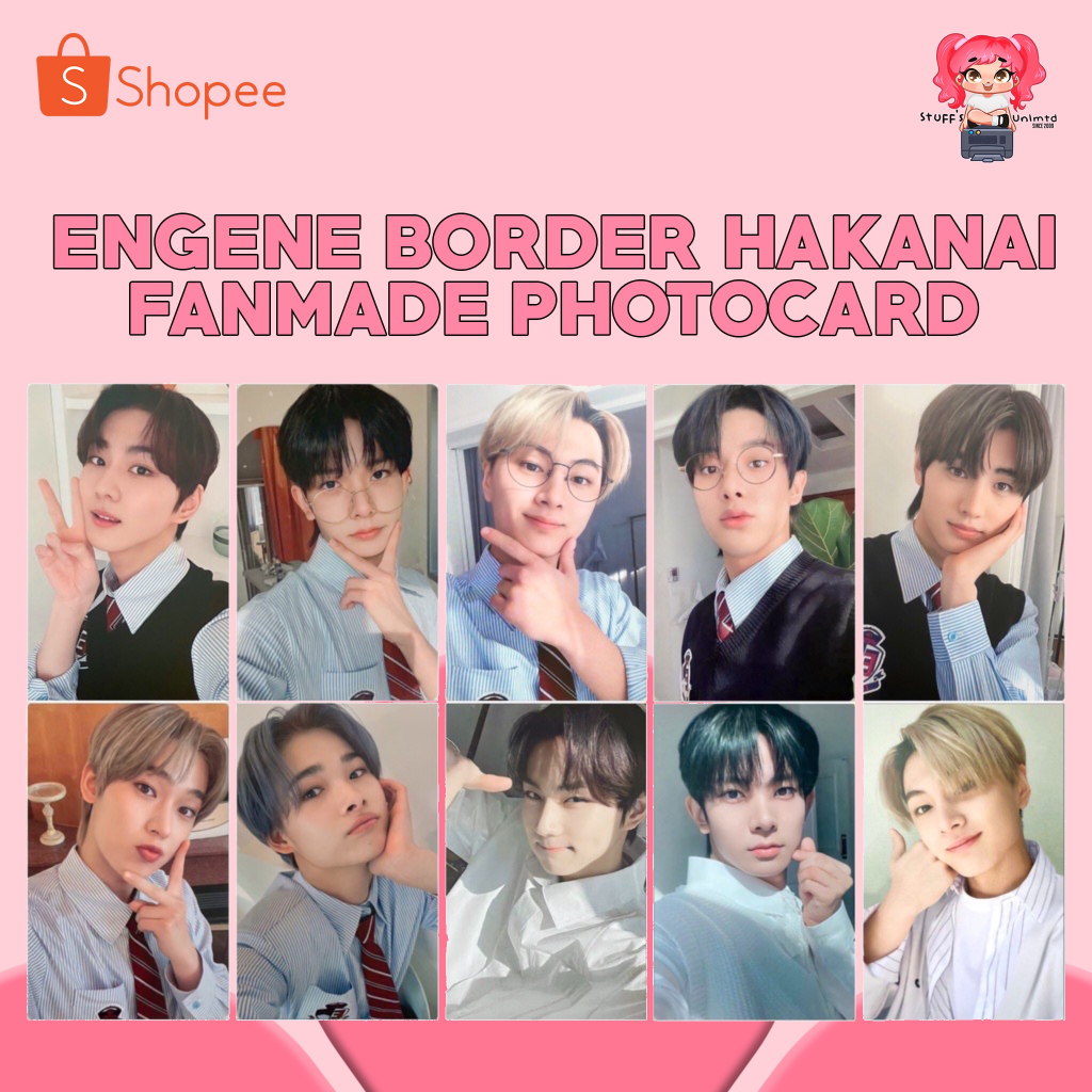 EN- GENE BORDER: HAKANAI FANMADE PHOTOCARD | Shopee Philippines