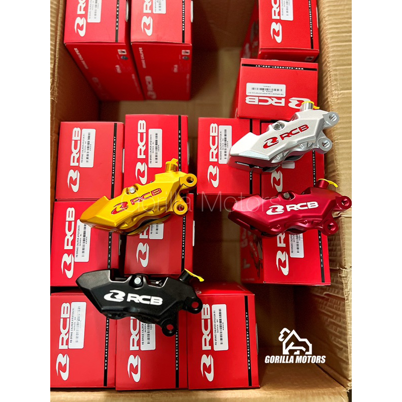 RCB R1 BRAKE CALIPER 4 PISTON CALIPER (BRACKET NOT INCLUDED) | Shopee ...