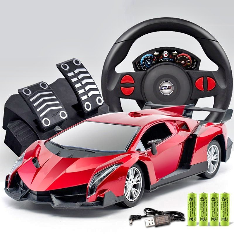 Super Car Remote Control Car Racing Model Steering Wheel Gravity Sensor ...
