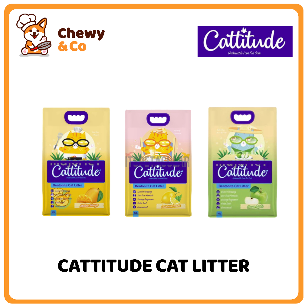Cattitude Bentonite Cat Litter (5 Liters) | Shopee Philippines