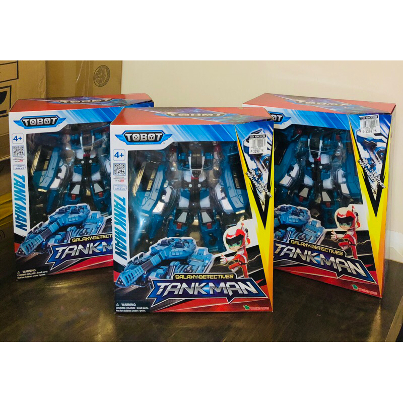 Tobot Galaxy Detectives Tank Man | Shopee Philippines