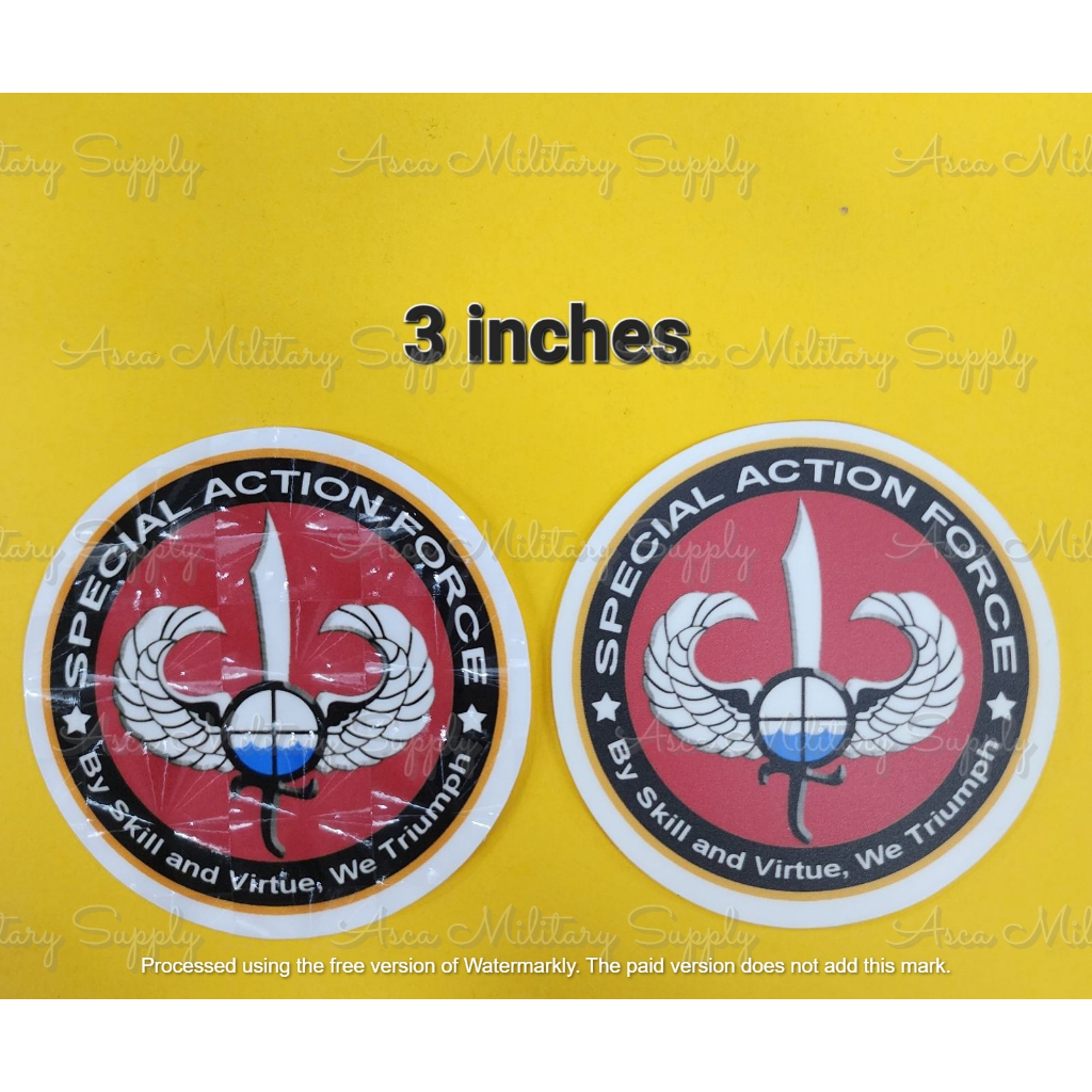 Waterproof Car Logo SAF Design | Shopee Philippines