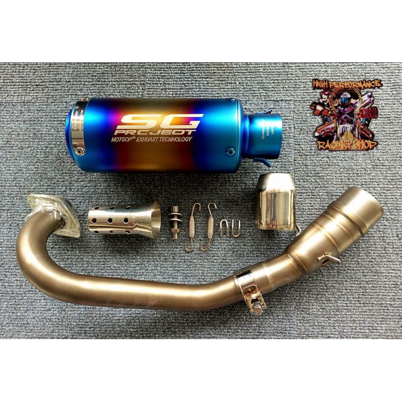 YAMAHA XMAX FULL SYSTEM MUFFLER / SC PROJECT EXHAUST | Yamaha Xmax 300 ...