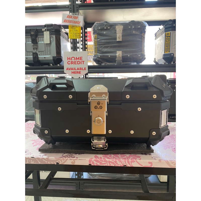 22L Niwra f2 moto aluminum topbox | Shopee Philippines