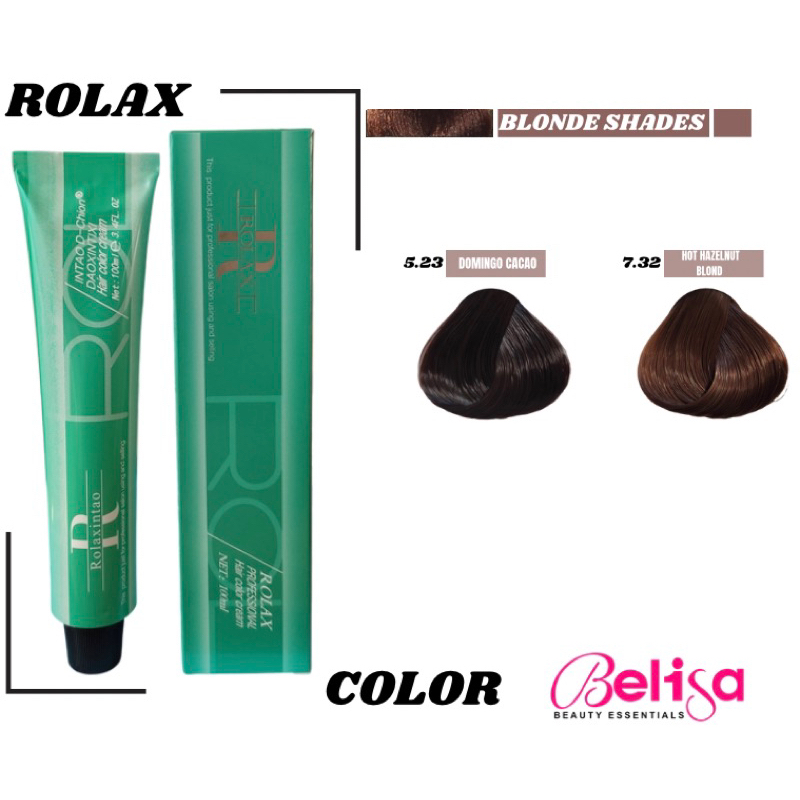 ROLAX HAIR COLOR BLONDE SHADES | Shopee Philippines