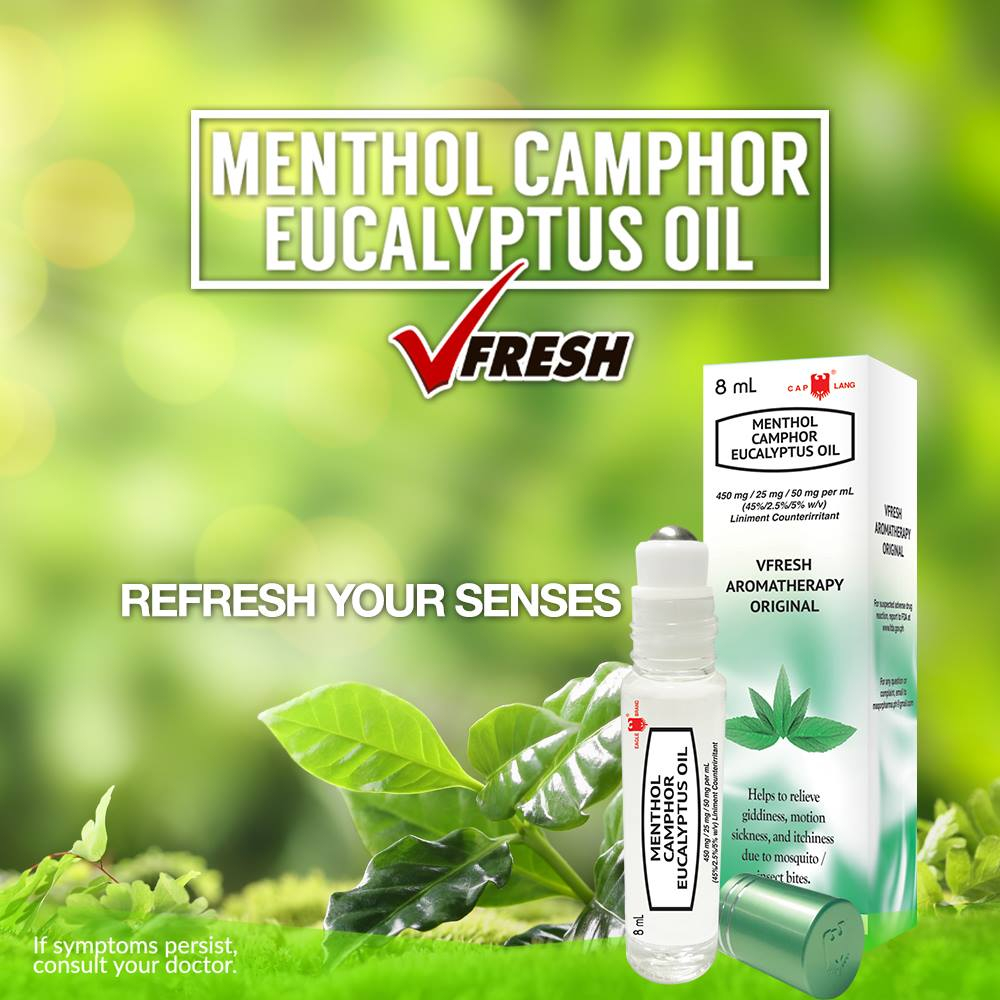 VFresh Aromatherapy ORIGINAL SCENT (EAGLE BRAND / CAP LANG) | Shopee ...