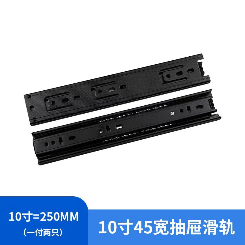 Per Pair Drawer Slide Soft Close Keyboard Drawer Slide For Desk Drawer Rail Heavy Duty Drawer