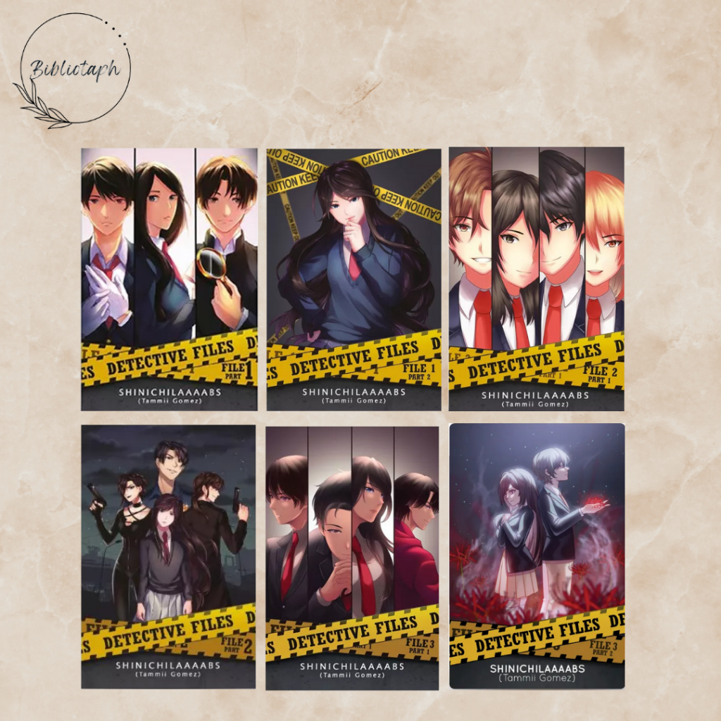 Detective Files Set (File 1, Part 1 to File 3, Part 2) | Shopee Philippines