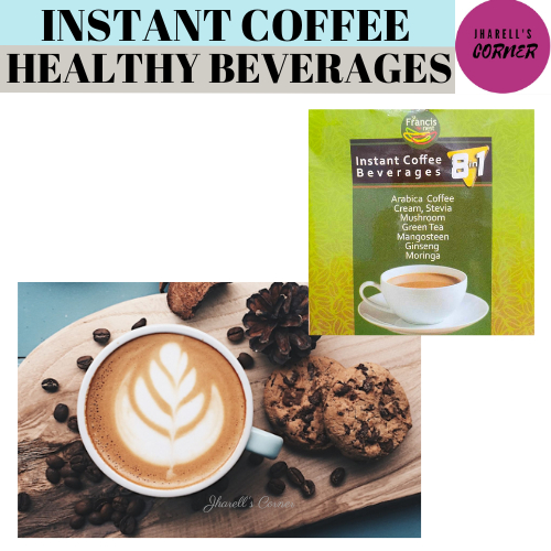 HEALTHY INSTANT COFFEE WITH HERBAL MIX 8 IN 1(10 SACHET PER BOX ...