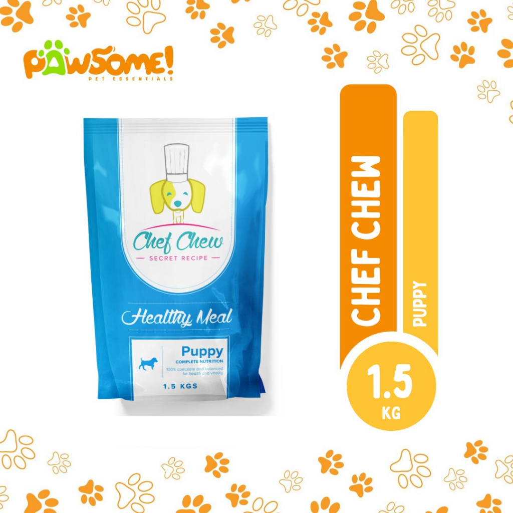 CHEF CHEW PUPPY KIBBLE (DOG FOOD) | Shopee Philippines