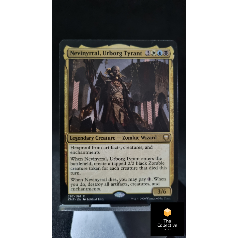 Magic the Gathering - MTG Card Game - Nevinyrral, Urborg Tyrant - CMR ...