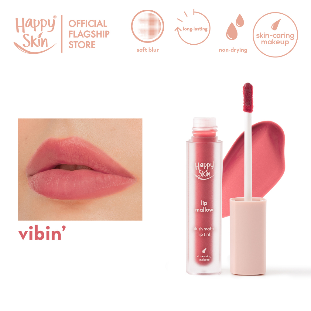 Happy Skin Lip Mallow Tint in Vibin' | Shopee Philippines