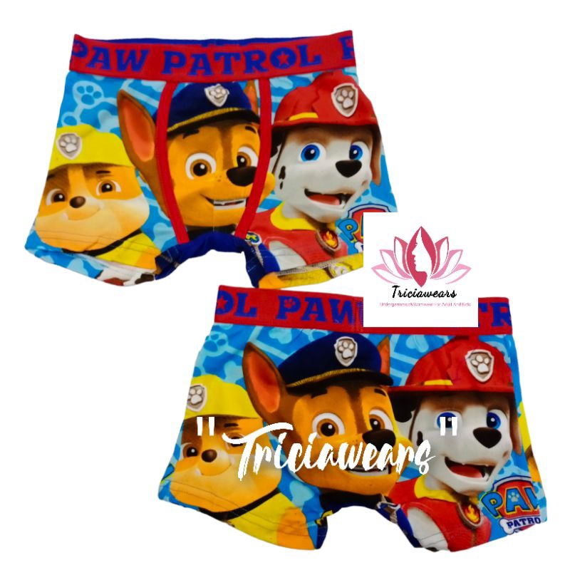 Paw Patrol Boxer Brief For Kids | Shopee Philippines