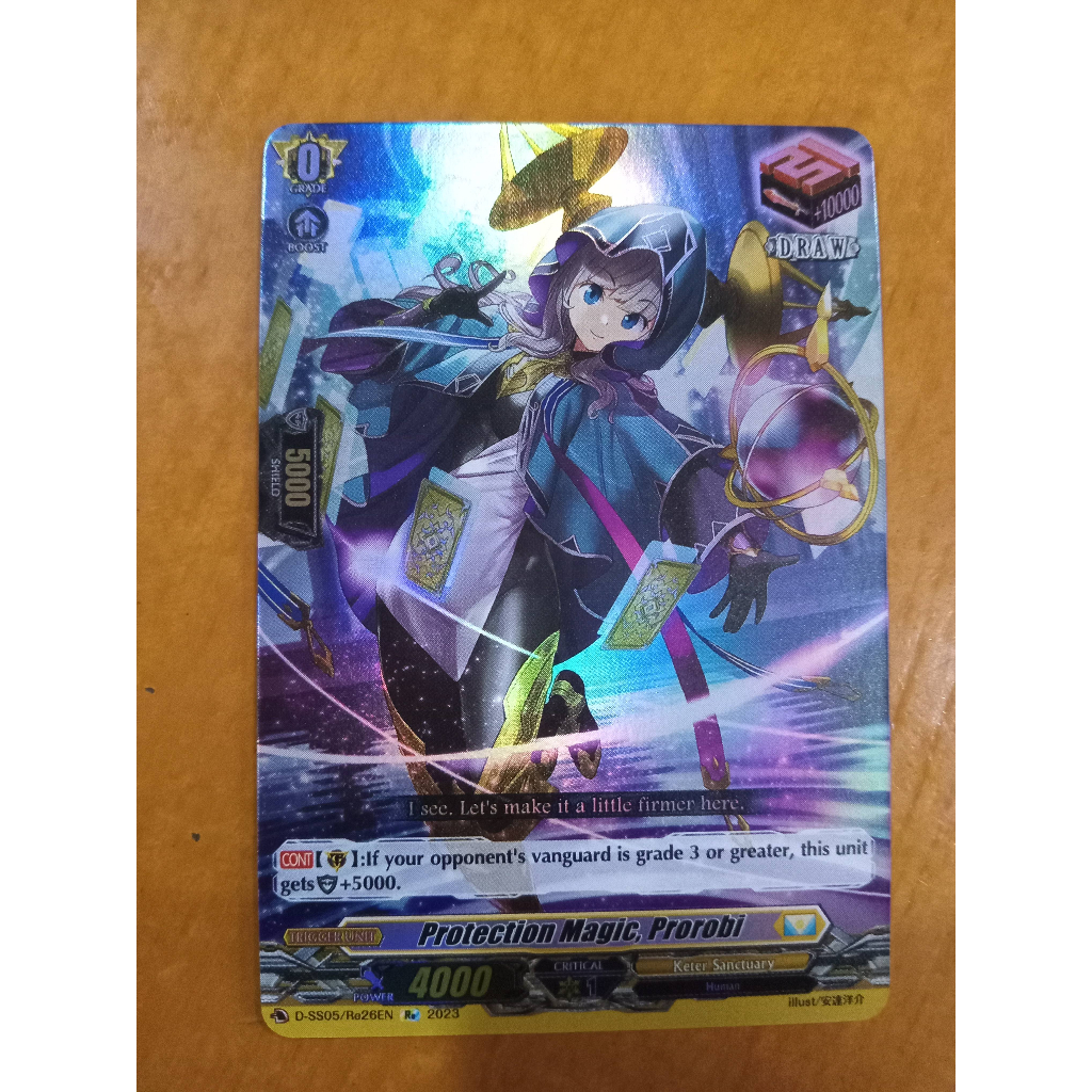 CFV Protection Magic, Prorobi Draw R Re R+ Cardfight Vanguard EN Keter ...