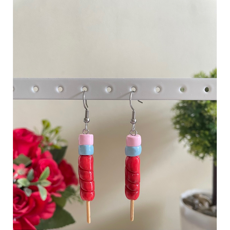 Handmade Polymer clay kwek-kwek, Isaw, Betamax Street food & Banana cue ...