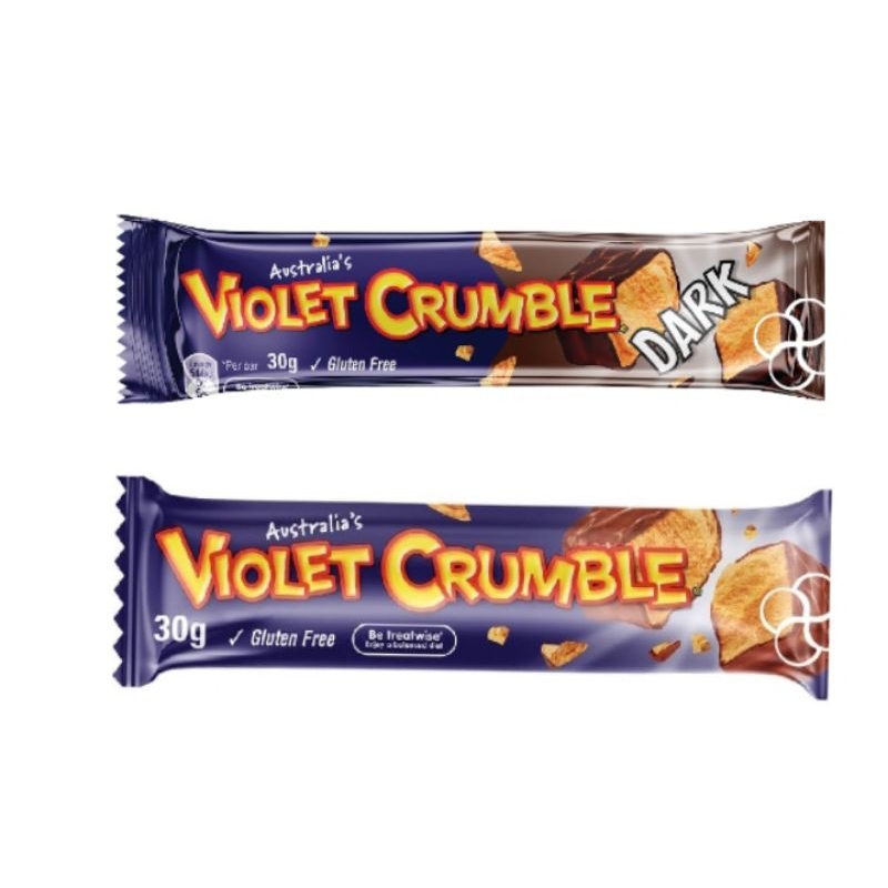 (COD) Nestle Violet Crumble Dark Chocolate Bar 30g | Shopee Philippines