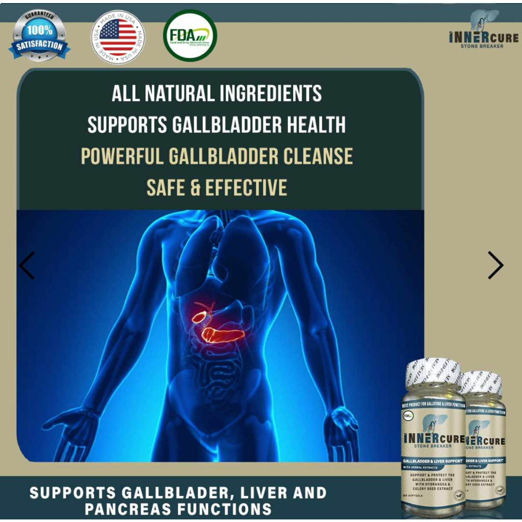 Innercure || Removes Gallstones and Other Inflammation Symptoms ...