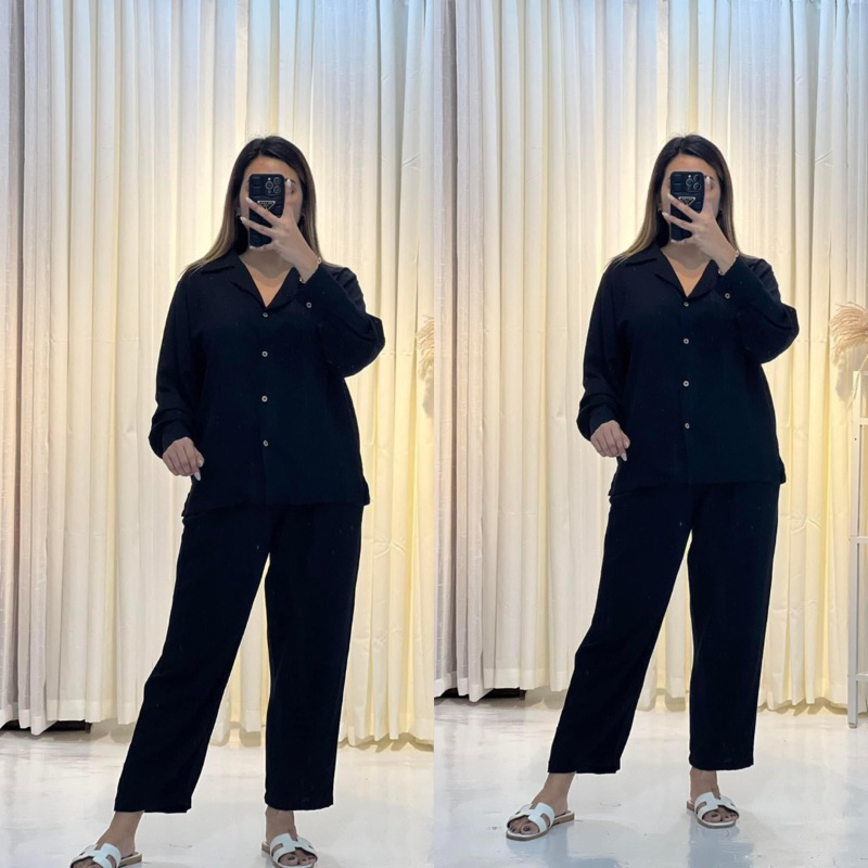 ELLIAS COORDINATES — Long Sleeves + Gartered with Pocket Pants | Shopee ...