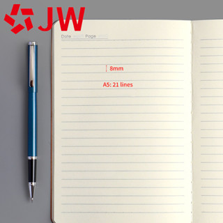 JW A5 Notebook Line Black/Khaki Notebooks 36sheets 72pages COD | Shopee ...
