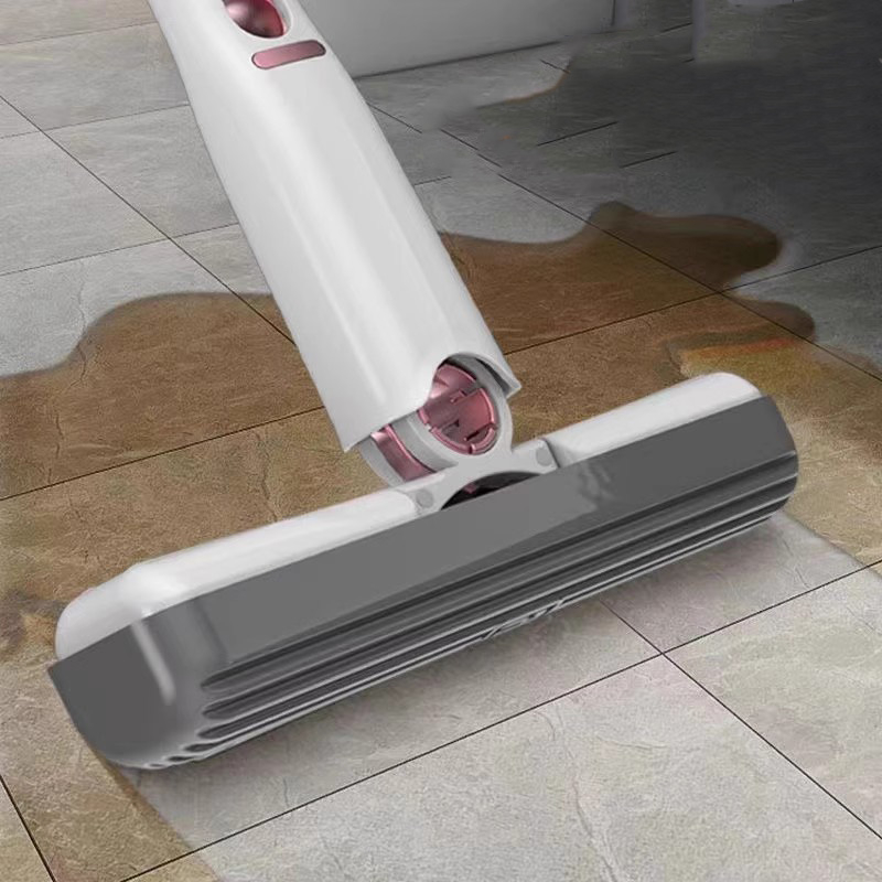 Foldable Mini Mop No Hand Wash Sponge Water Absorption Kitchen Bathroom ...