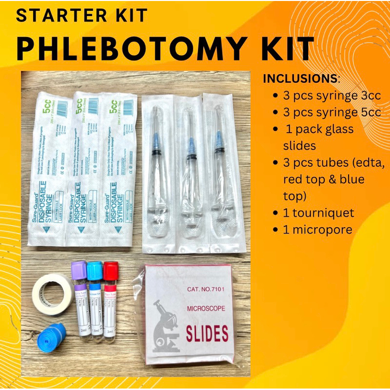 Phlebotomy Kit Starter Kit | Shopee Philippines