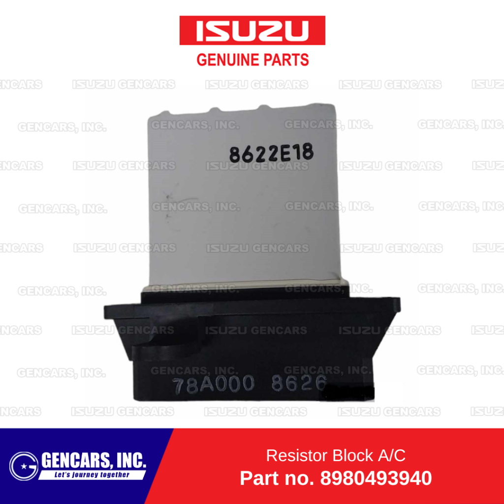 Isuzu Resistor Block A/C for Alterra 2007-2013/ Dmax 2010 (8980493940 ...