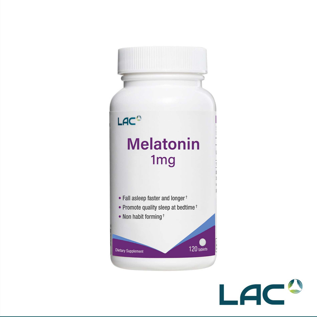 LAC Melatonin 1MG 120 TB (Consume within October 2025) | Shopee Philippines