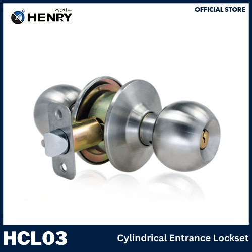 CYLINDRICAL ENTRANCE LOCKSET - HCL03 (HENRY) | Shopee Philippines