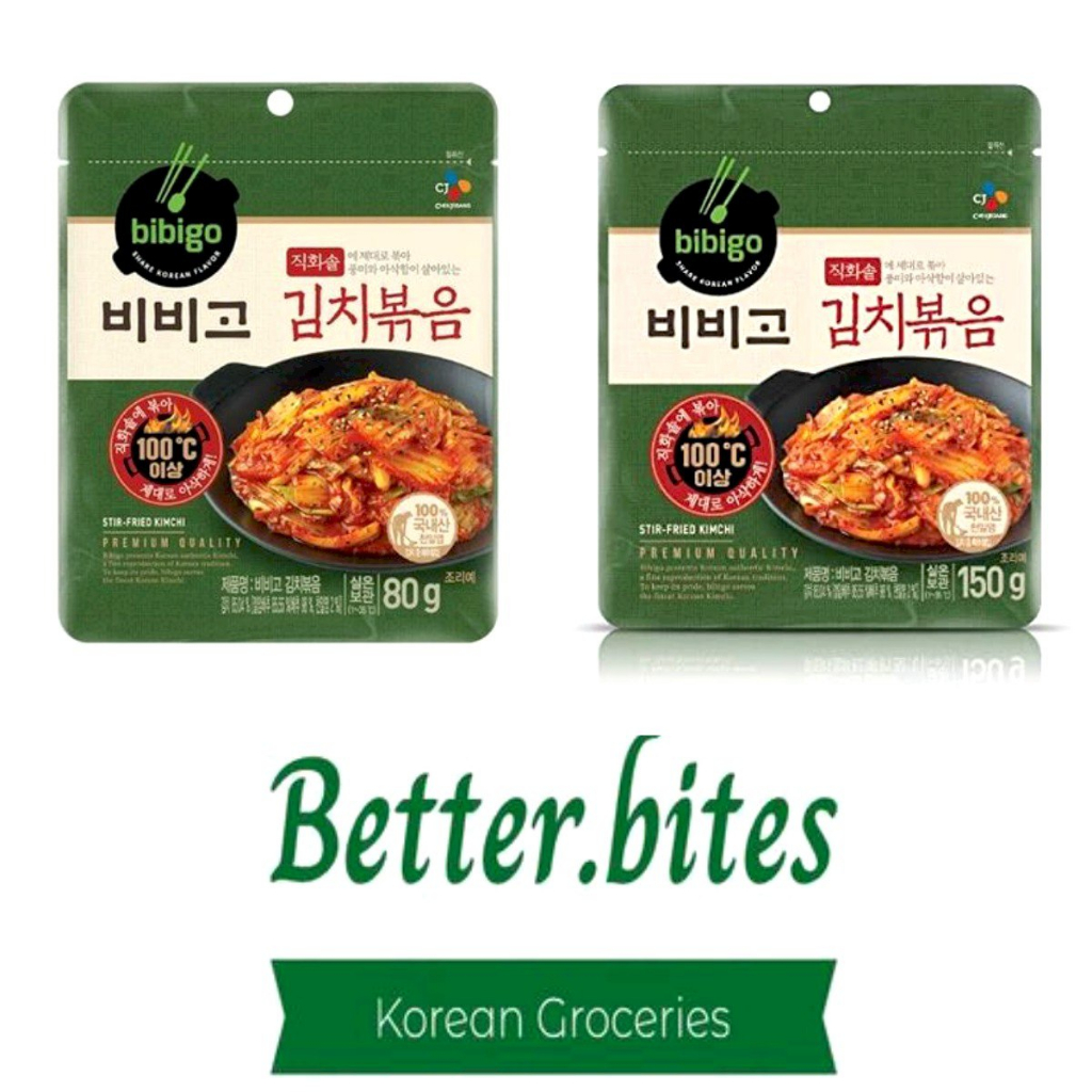 CJ BIBIGO STIR-FRIED KIMCHI 80G/150G | Shopee Philippines