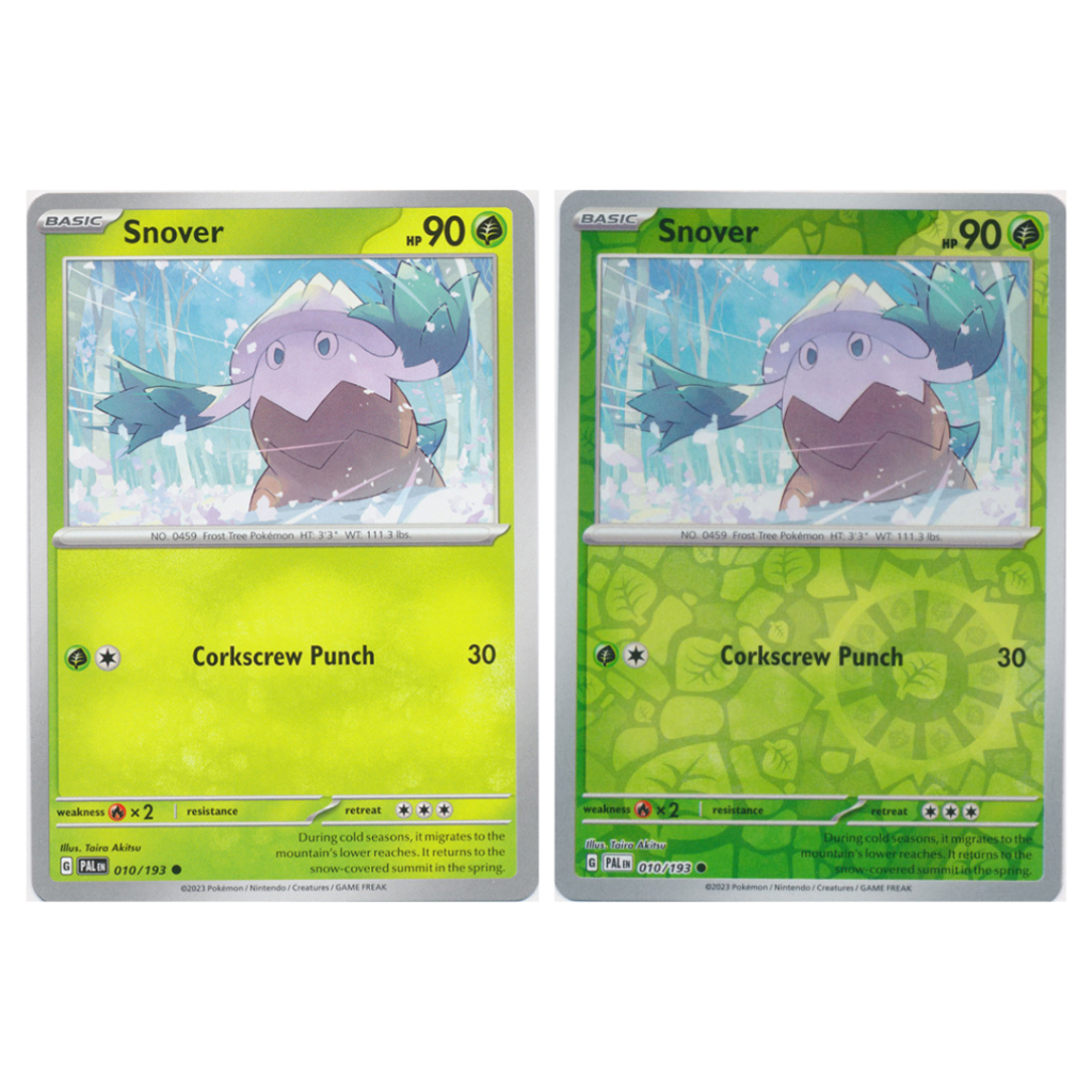 Snover 010/193 - SV02: Paldea Evolved (SV02) - Pokemon TCG - Common ...