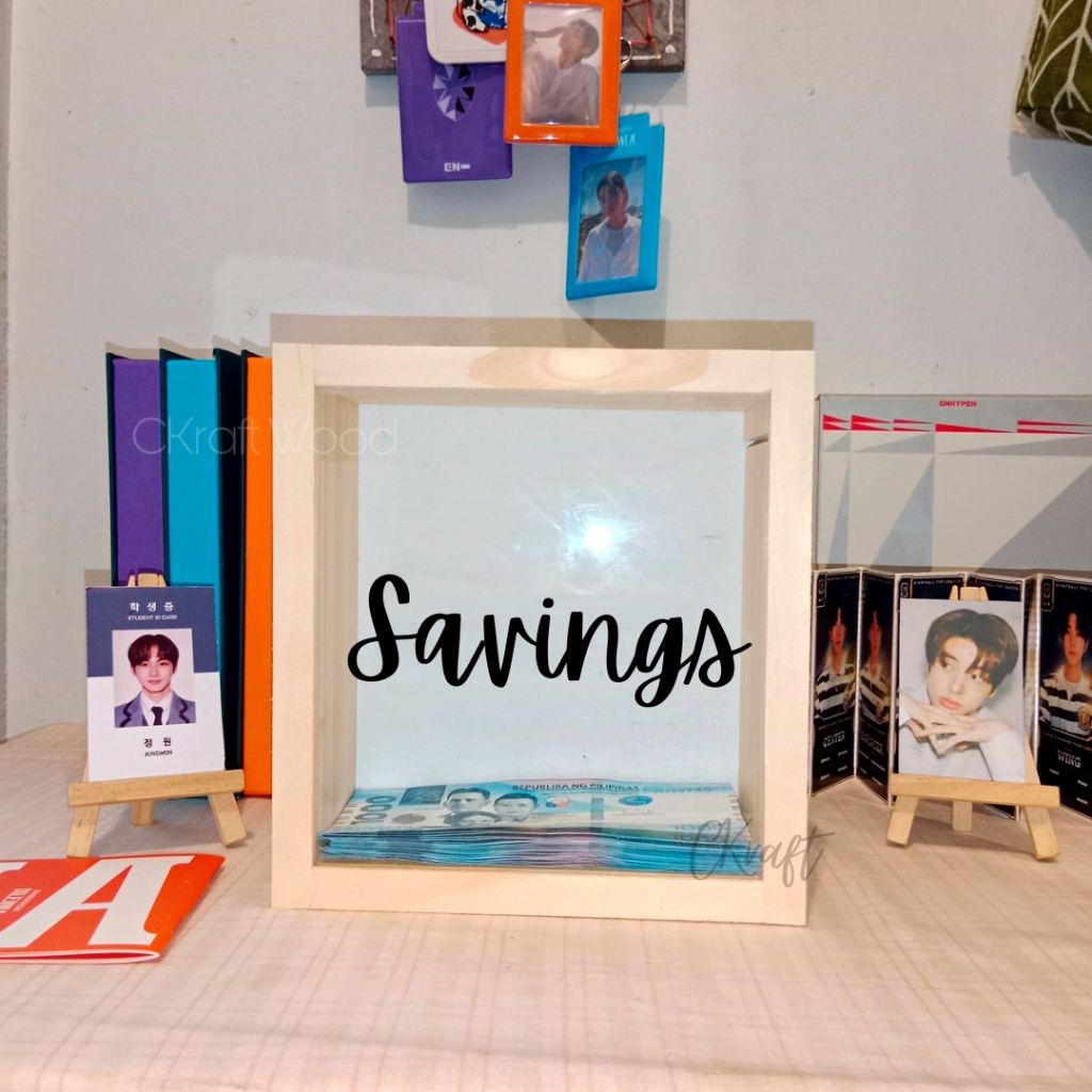 SAVINGS [REUSABLE] WOODEN ALKANSYA WITH IPON CHALLENGE | Shopee Philippines