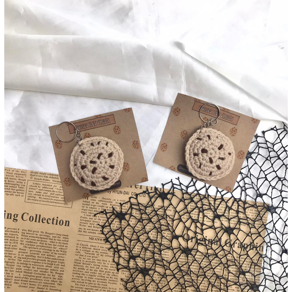Cookies Keychain Crochet (order now ship tomorrow) | Shopee Philippines