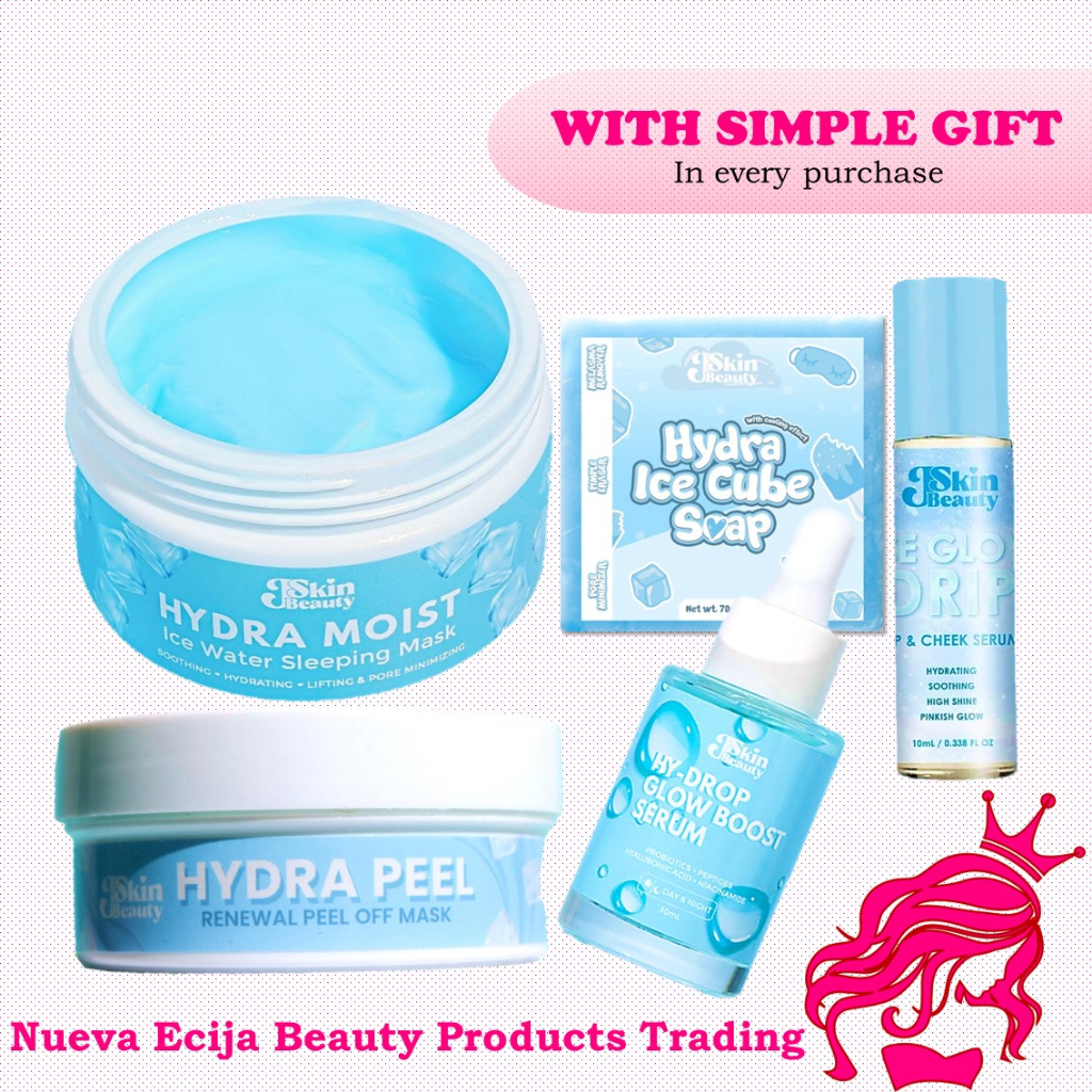 J Skin • Hydra Peel / Hydra Moist Sleeping Mask / Hy-Drop Serum / Ice ...