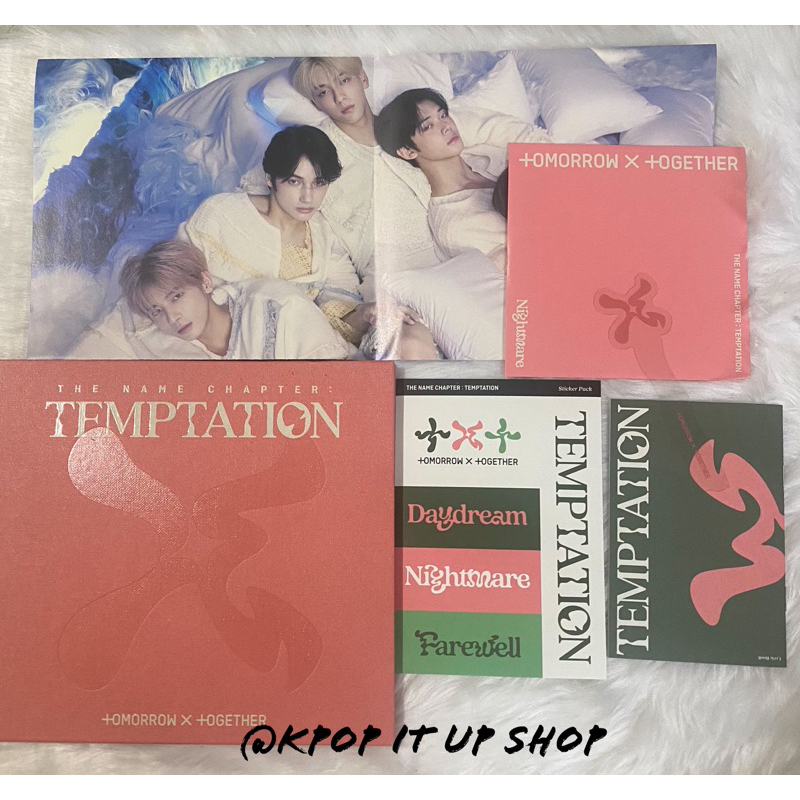 TXT THE NAME CHAPTER: TEMPTATION ALBUM (UNSEALED) | Shopee Philippines