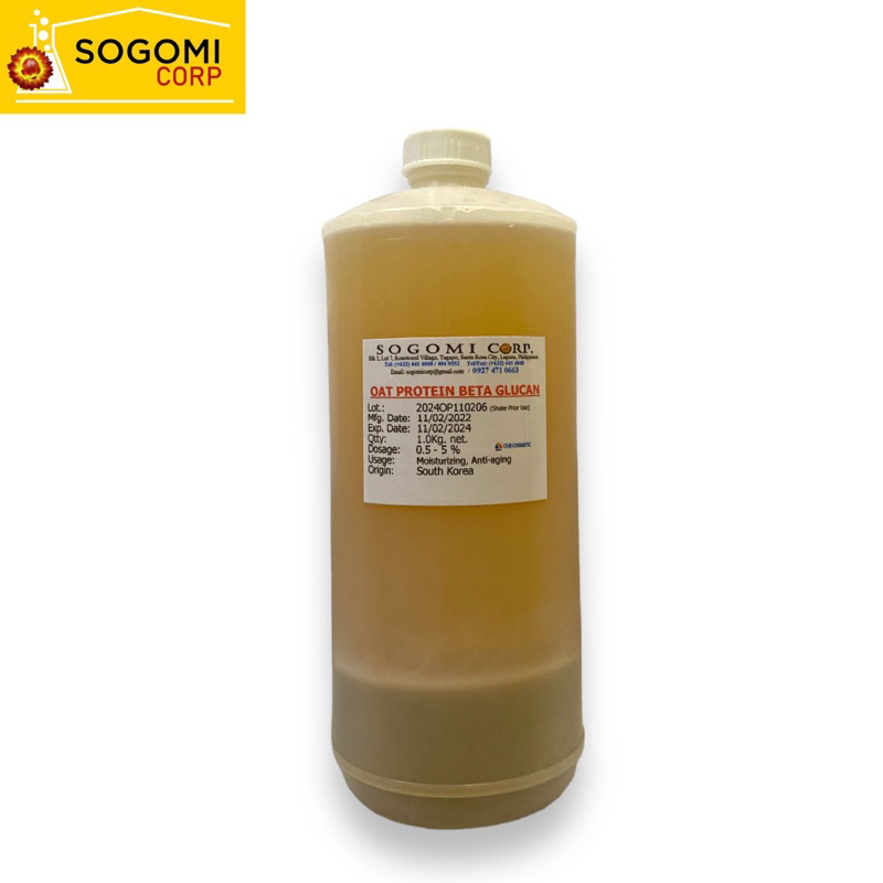 OAT BETA GLUCAN EXTRACT (30ML-120ML) #SOGOMI | Shopee Philippines