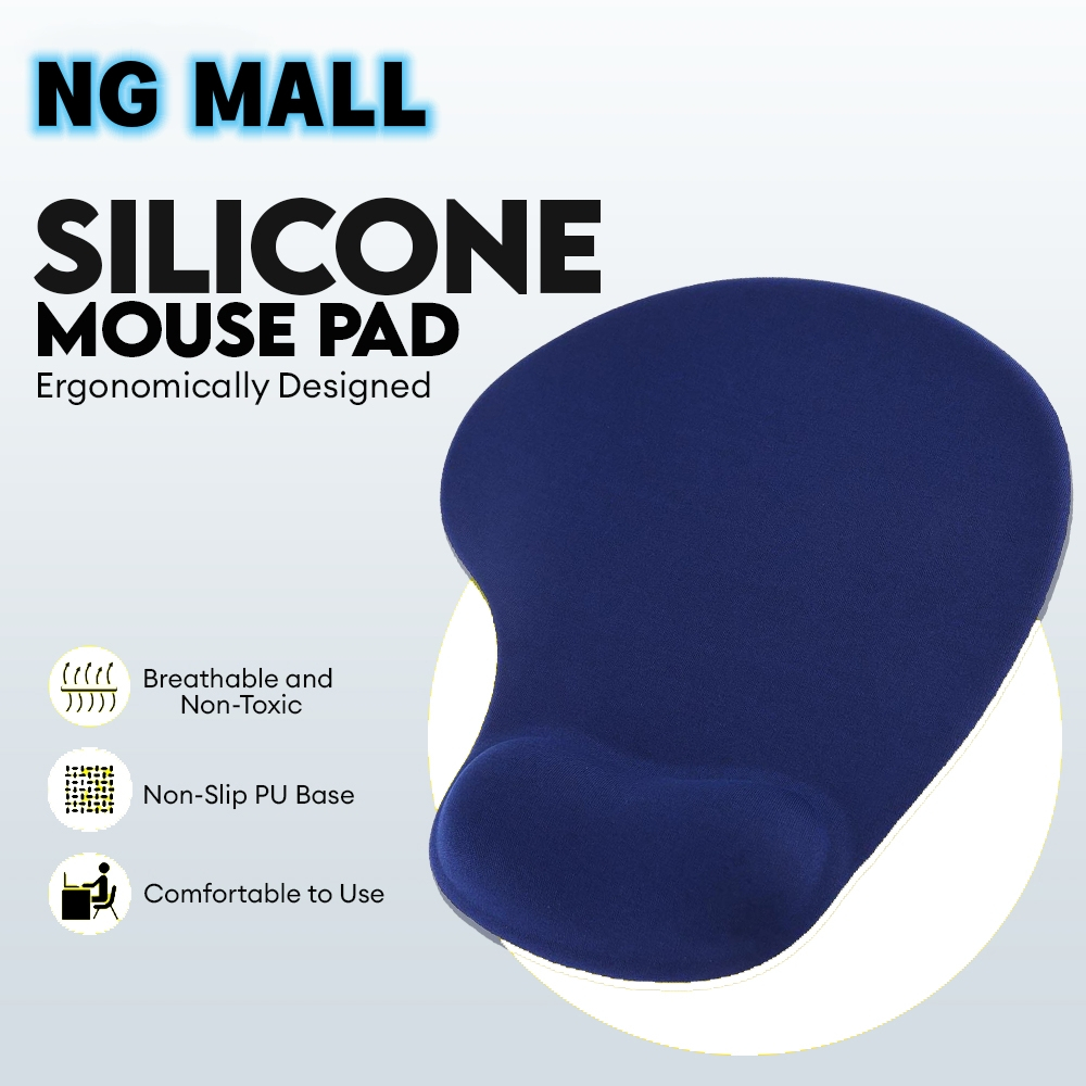 NG MALL EVA Wrist Rest Mouse pad Ergonomic Comfortable Mouse Pad Mat ...