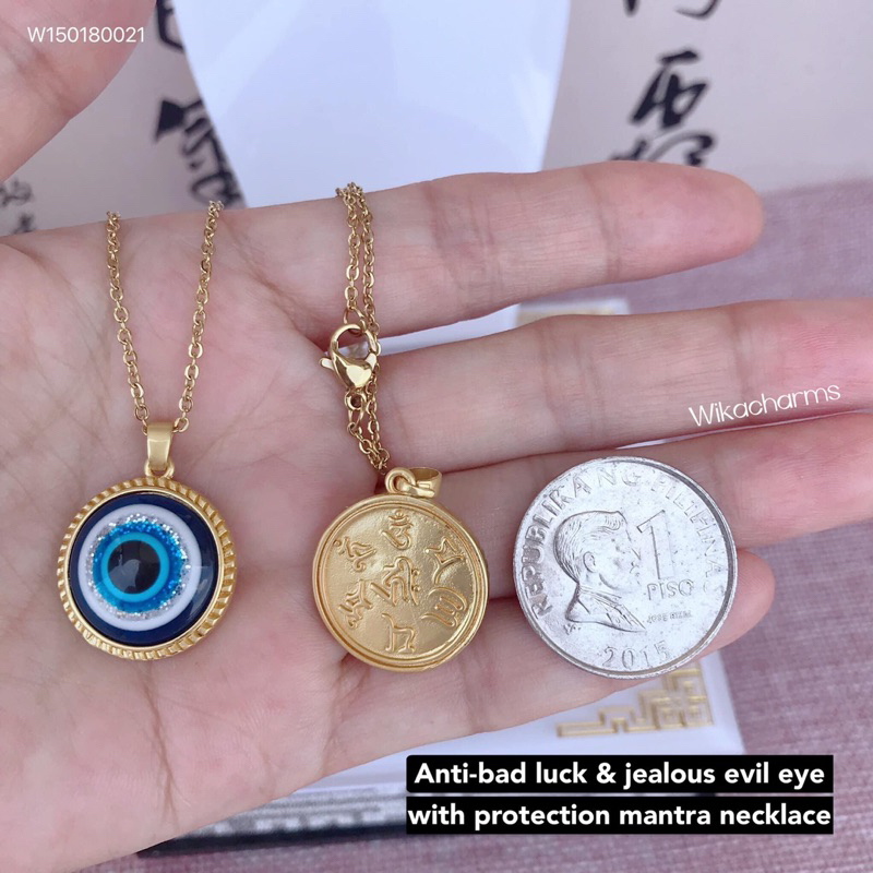 (wikacharms) evil eye anti-bad luck & jealous with protection mantra ...
