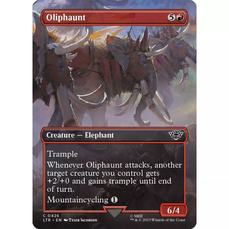 Oliphaunt - LTR - common - MTG Cards (WotC) | Shopee Philippines