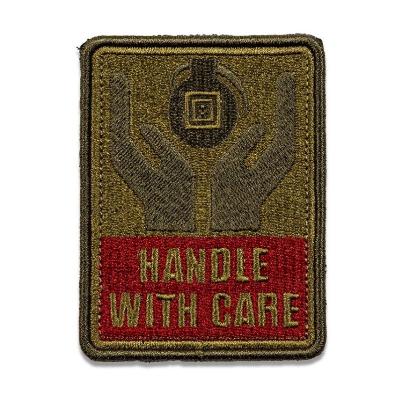 511 - HANDLE WITH CARE PATCH | Shopee Philippines