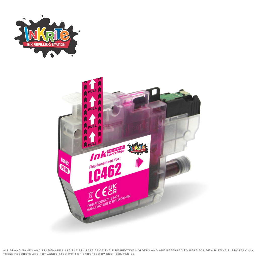 Inkrite LC462 LC 462 Compatible Ink Cartridge for Brother MFC J2340 ...