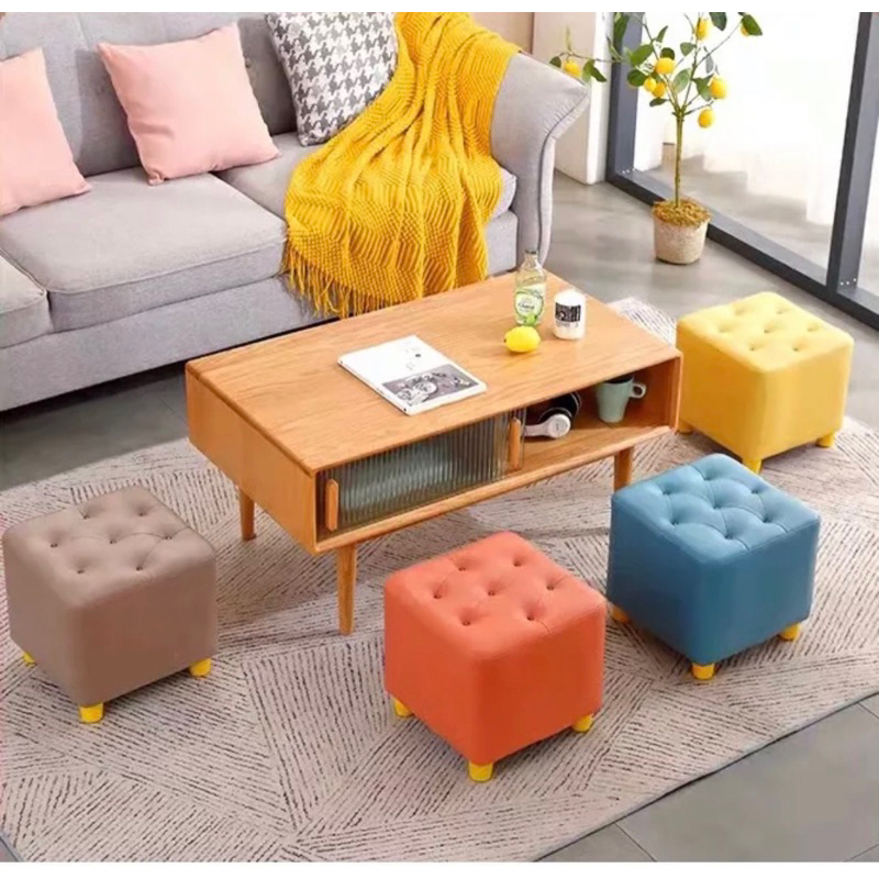 Square Sofa Stool Mini Living Room(pls. read description) | Shopee ...