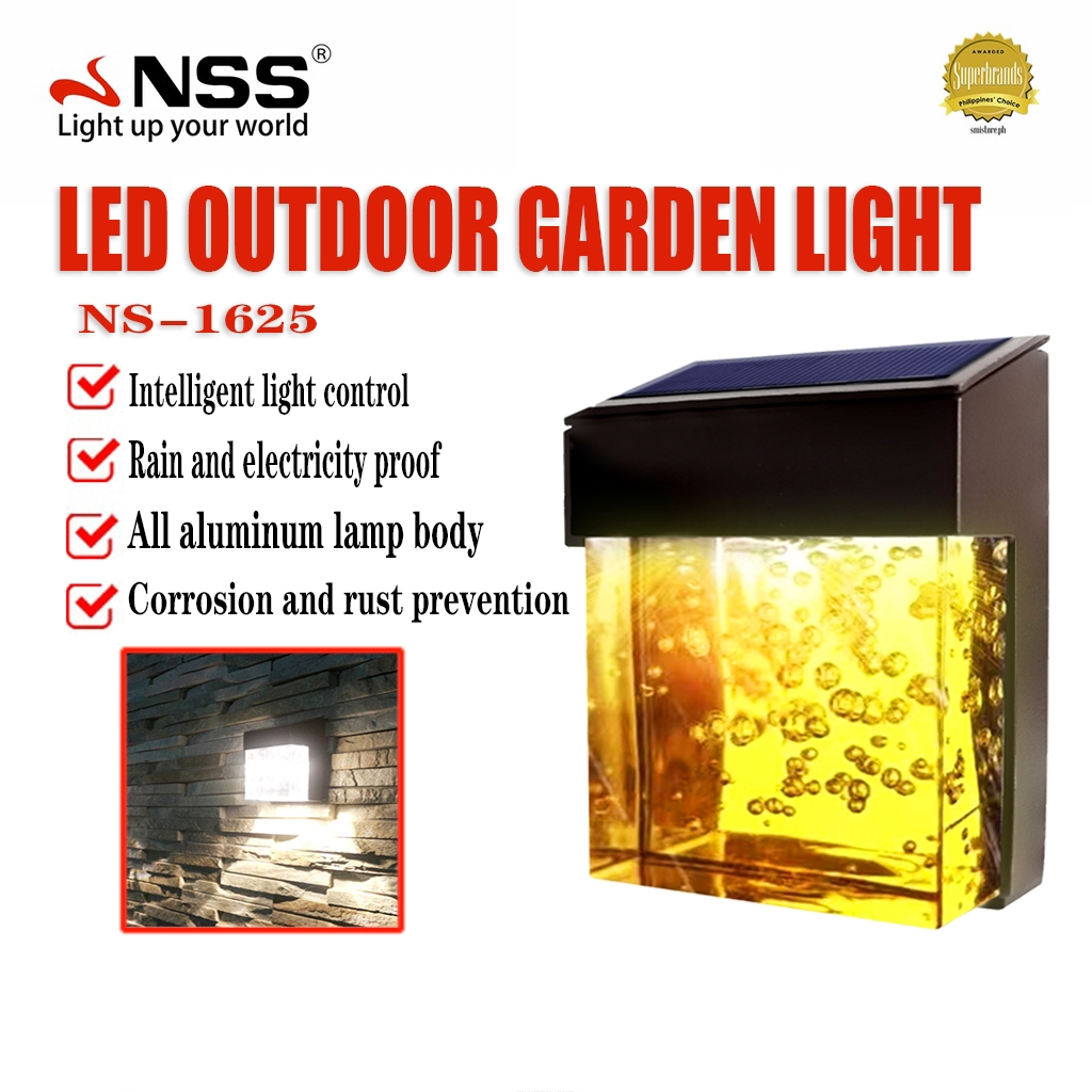 NSS LED Outdoor Garden Light Solar Powered Landscape Yard Lawn Path ...