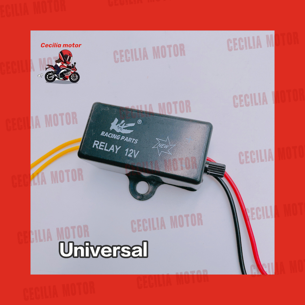 Interruptor Horn Relay Adjustable 12V For Universal Motorcycle | Shopee ...